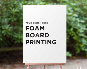 Poster Board Sign - Etsy