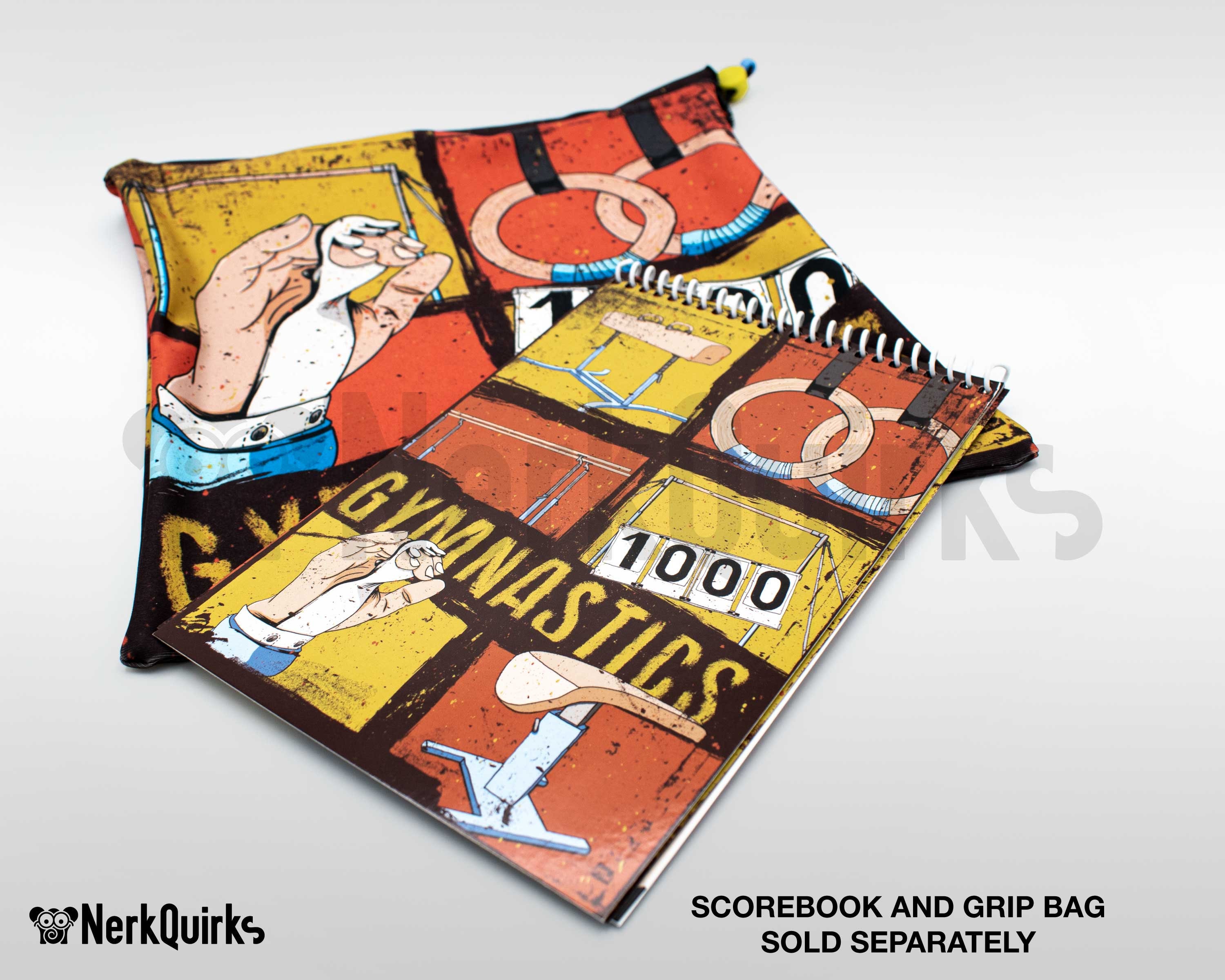 Boys Gymnastics Sticker Scorebook Mens Equipment Design - Etsy