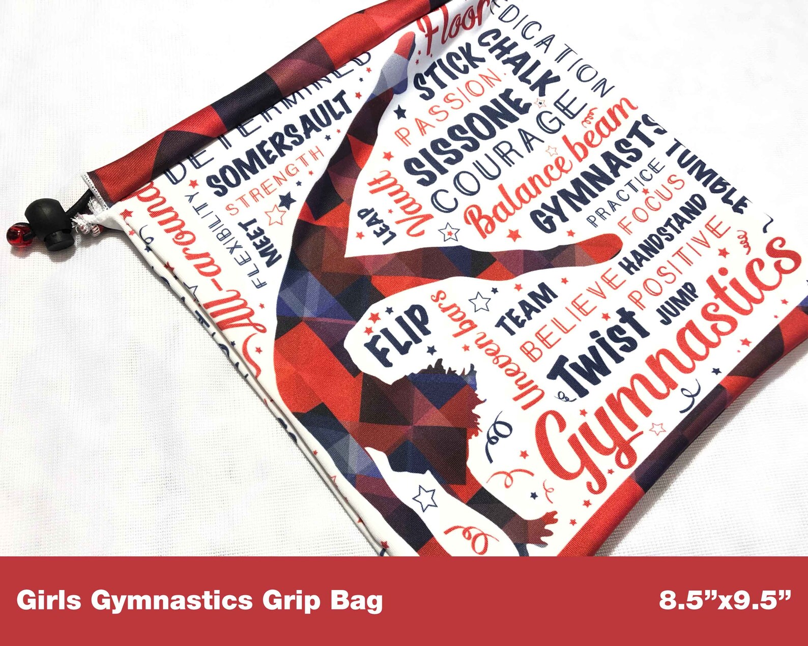 Girls Gymnastics Grip Bag Gymnastics Terminology | Etsy