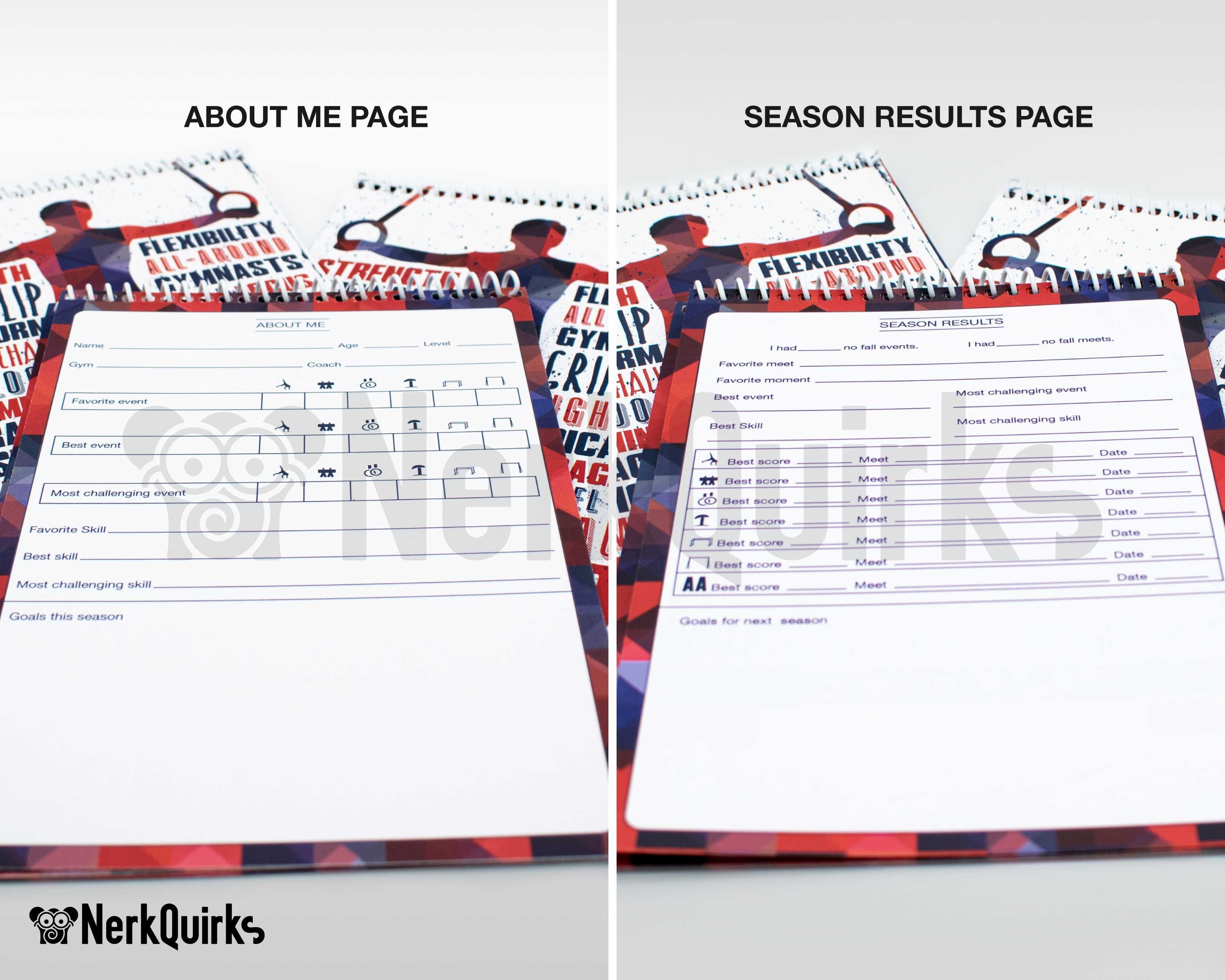 Boys Gymnastics Sticker Scorebook • Gymnastics Terminology - Etsy