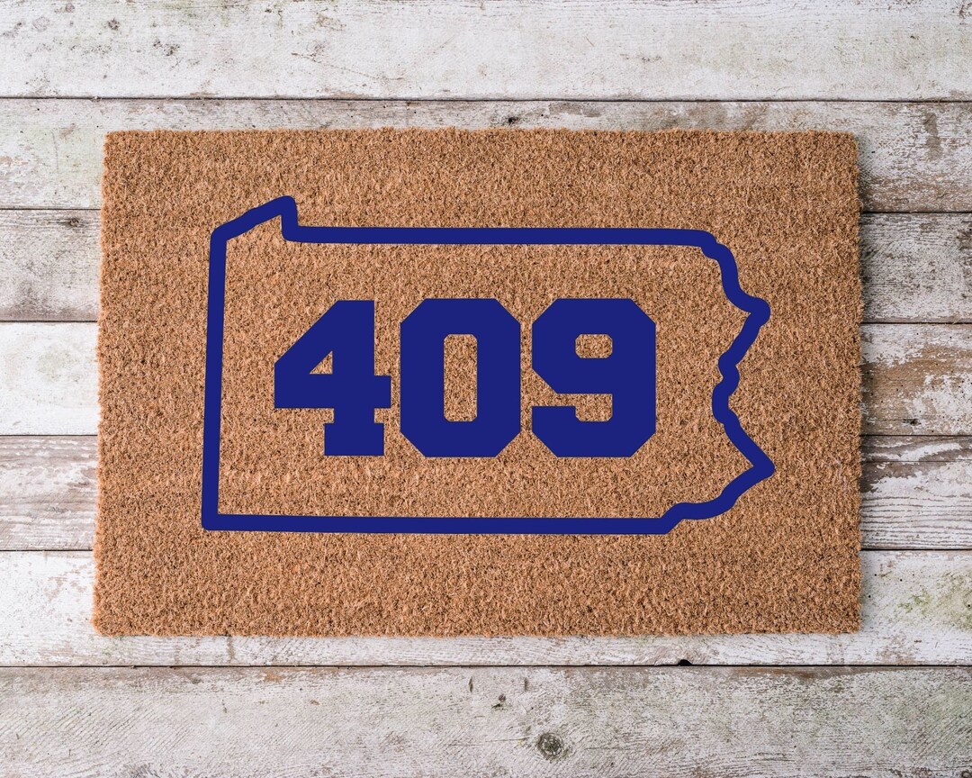 Penn State Football Doormat Penn State 409 Doormat - Etsy