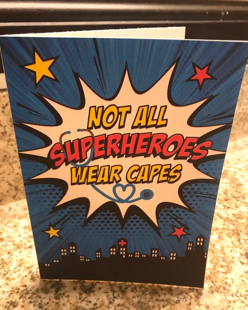 Printable Medical Professional Superhero Appreciation Wall Art Sign PDF ...