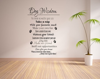 Dog Wisdom - Etsy