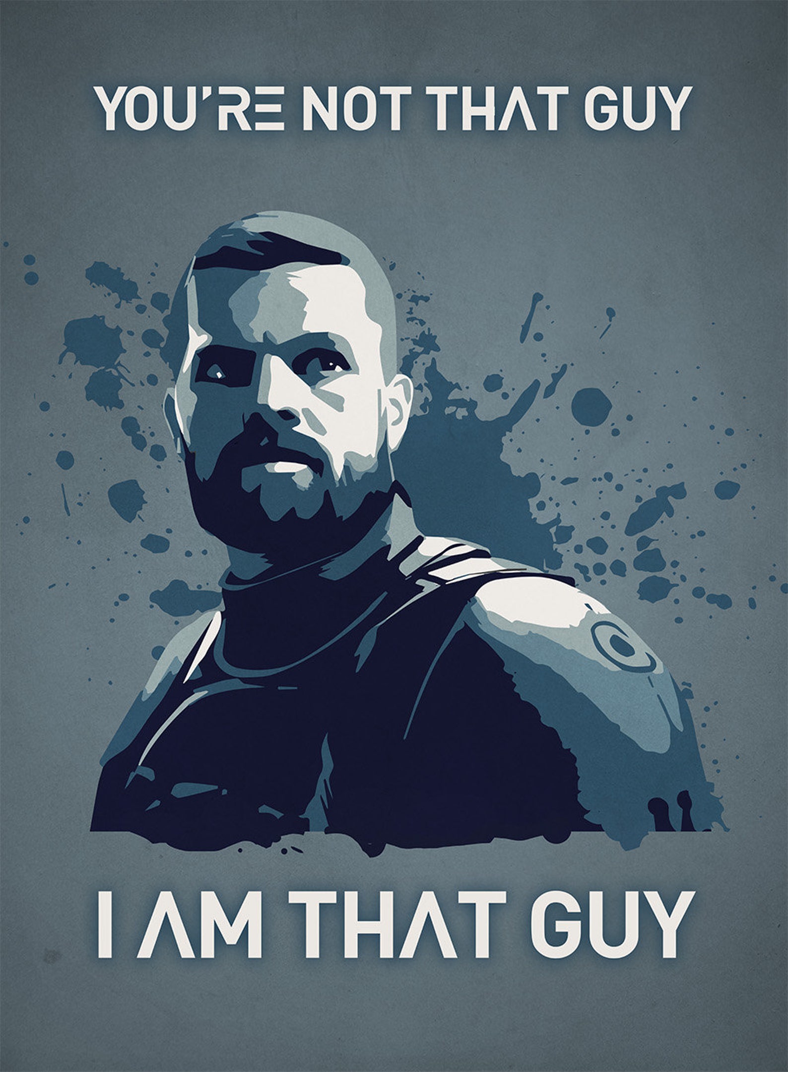 The Expanse Amos Burton I Am That Guy PRINT - Etsy UK