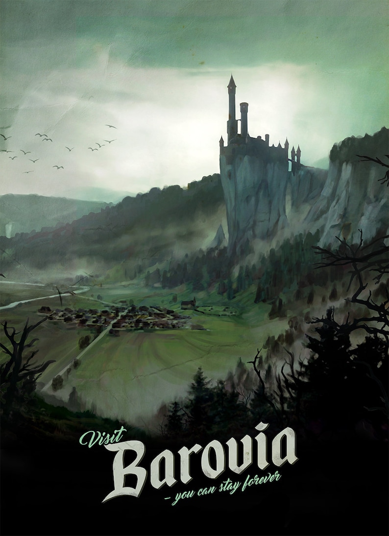 Visit Barovia You Can Stay Forever PRINT - Etsy