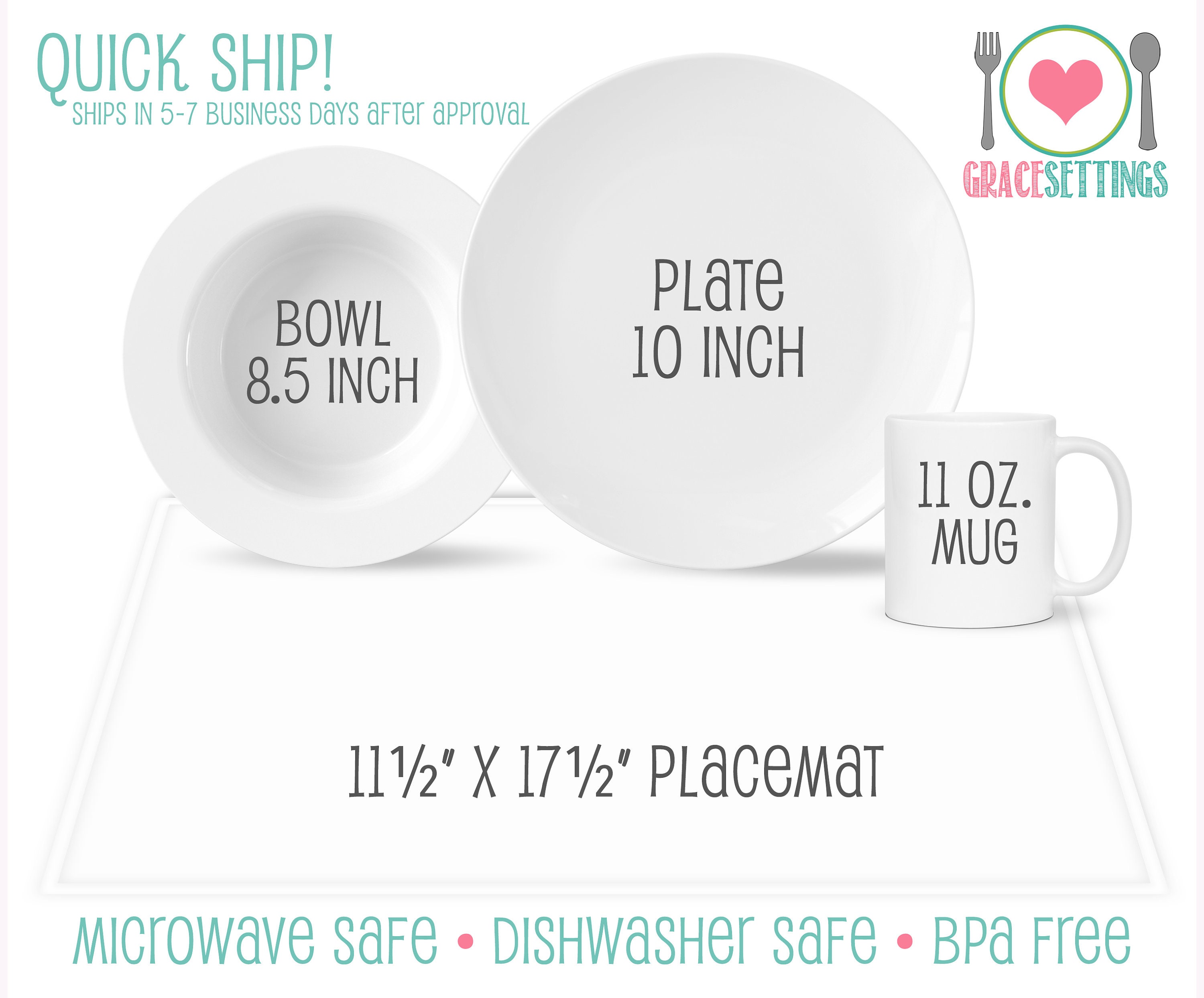 Personalized Melamine Free Plate Personalized Kids Polymer | Etsy