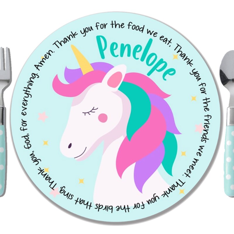 Unicorn Plates - Etsy