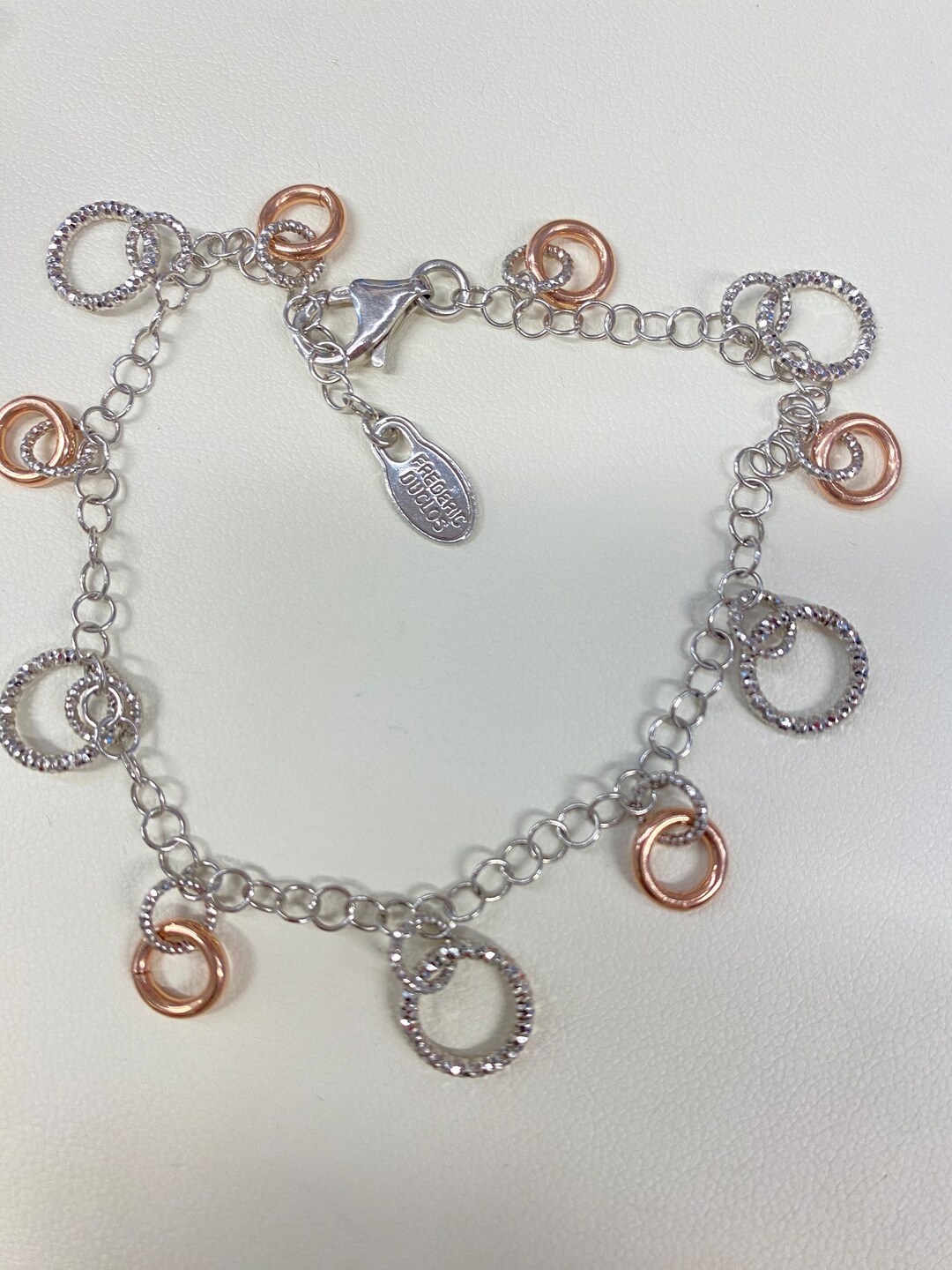 Frederic Duclos 925 Silver Bracelet - Etsy