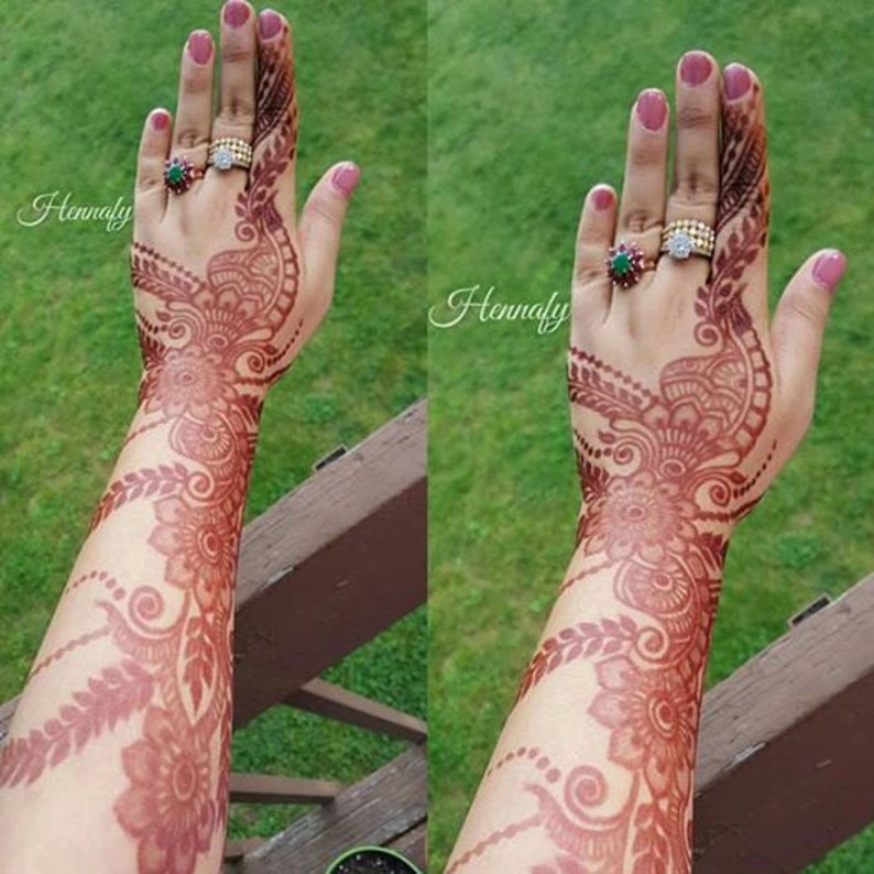 Henna Cone: Organic Indian Rajasthani Pen Style Henna Mehendi Cone ...