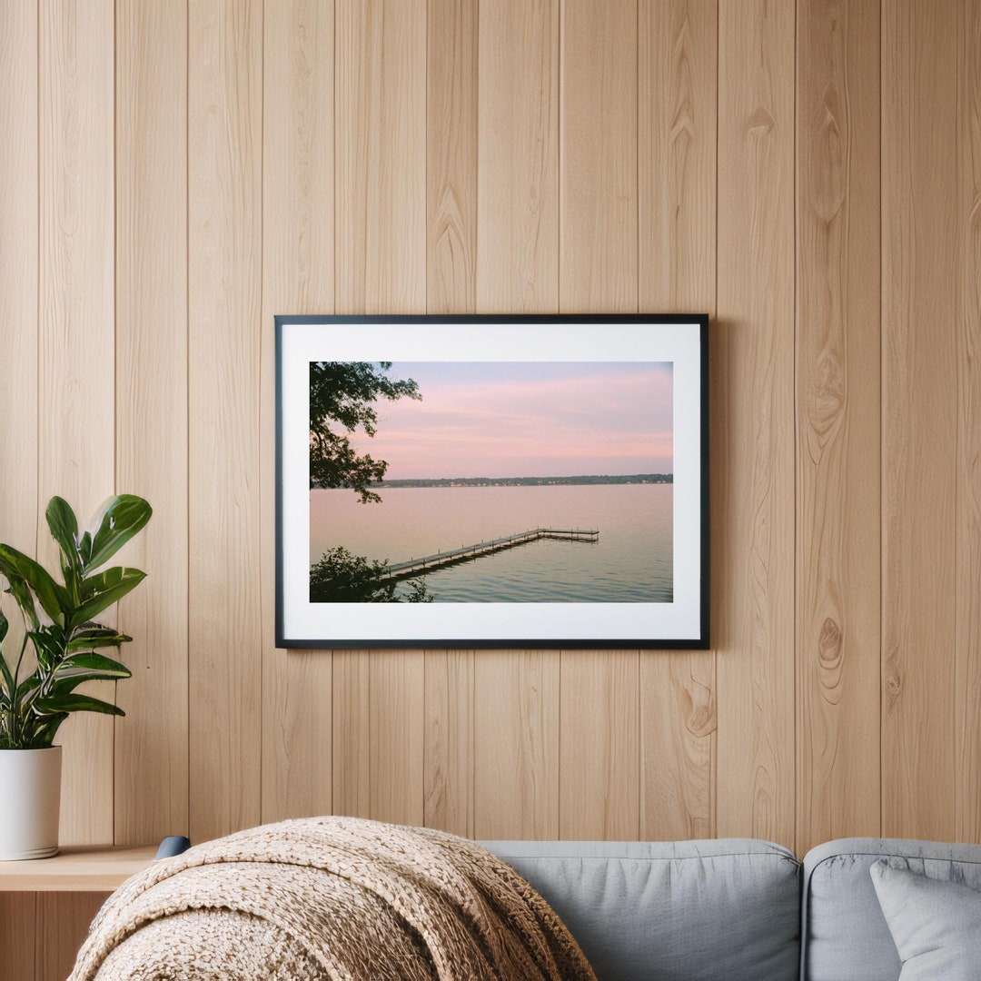 Lake Sunset in Michigan | Film Photography Digital Download for Wall ...
