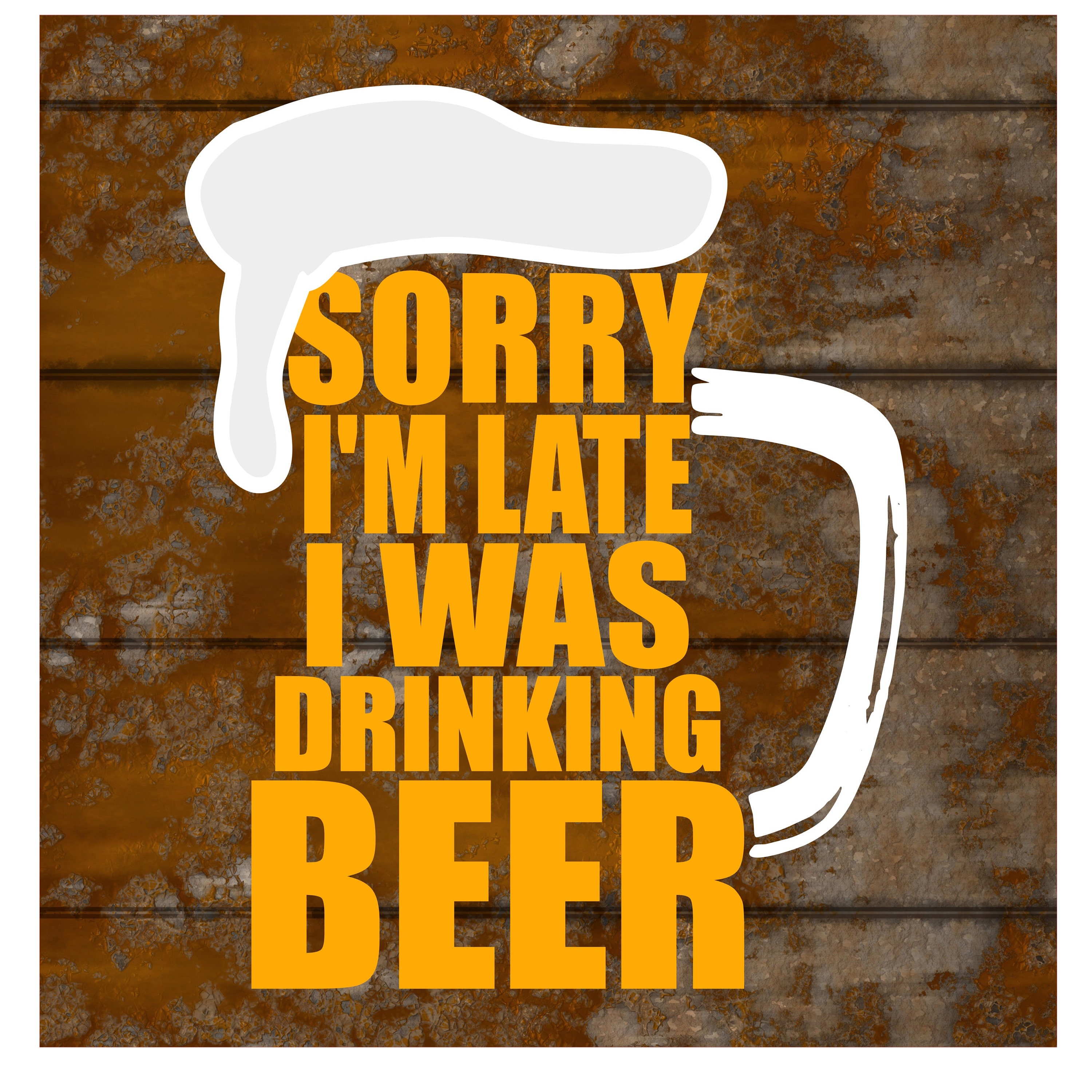 Beer Sorry I Was Drinking Beer Including Clip Art Svg Files | Etsy