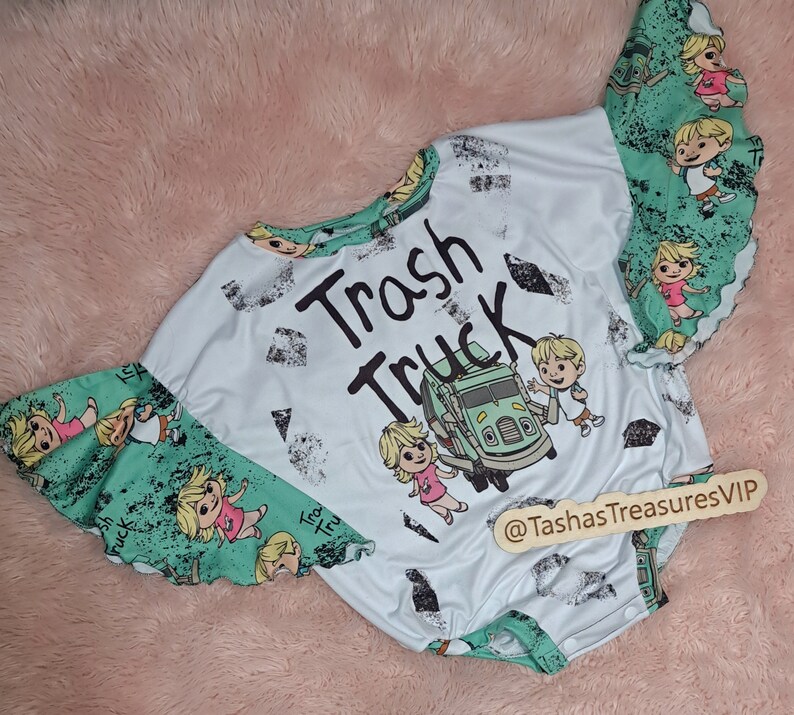 Trash Truck Seamless File and Png Bundle - Etsy