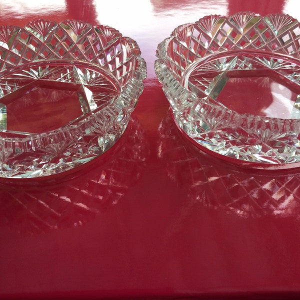 Cut Glass Dishes - Etsy