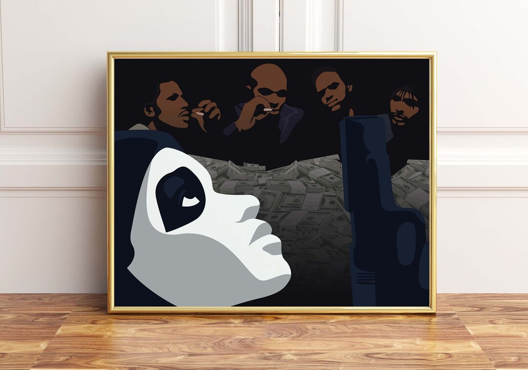 Dead Presidents, Classic Black Movie Inspired Wall Art Decor, Poster ...