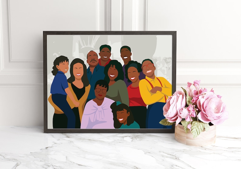 Family Matters TV Show Poster Print Classic TV Series Wall - Etsy