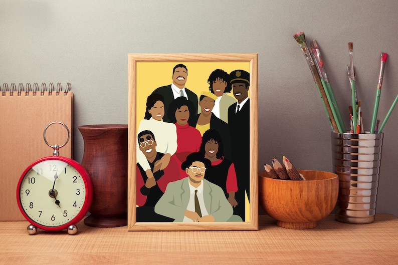 A Different World Sitcom Poster A Different World TV Series | Etsy