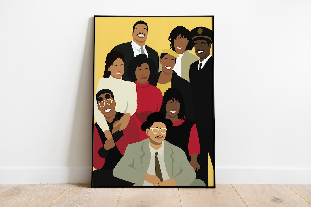 A Different World Sitcom Poster, A Different World TV Series Inspired ...