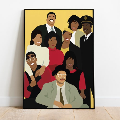 Frasier American Sitcom Poster TV Series Inspired Wall Art - Etsy