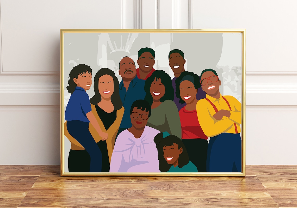 Family Matters TV Show Poster Print Classic TV Series Wall - Etsy