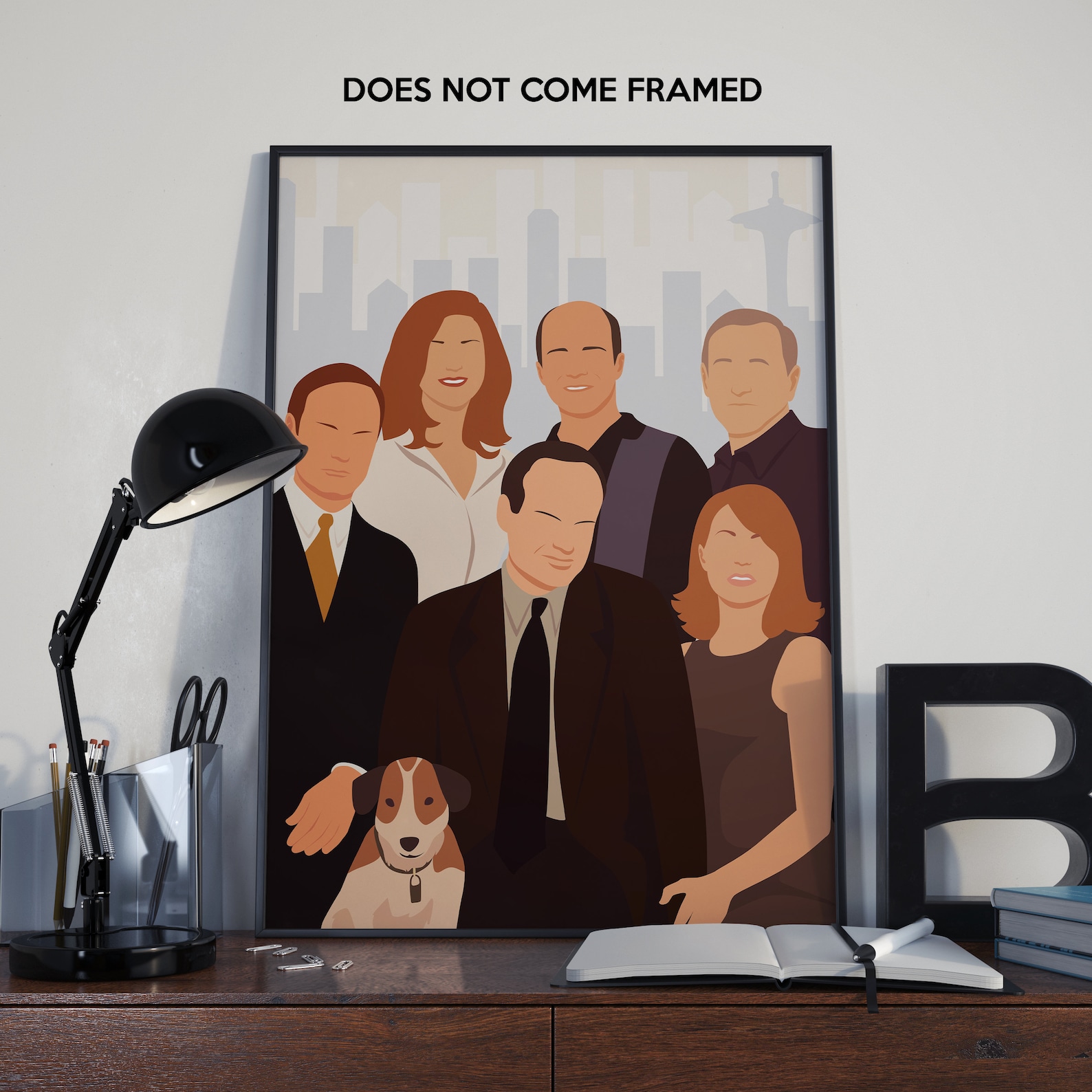 Frasier American Sitcom Poster TV Series Inspired Wall Art - Etsy