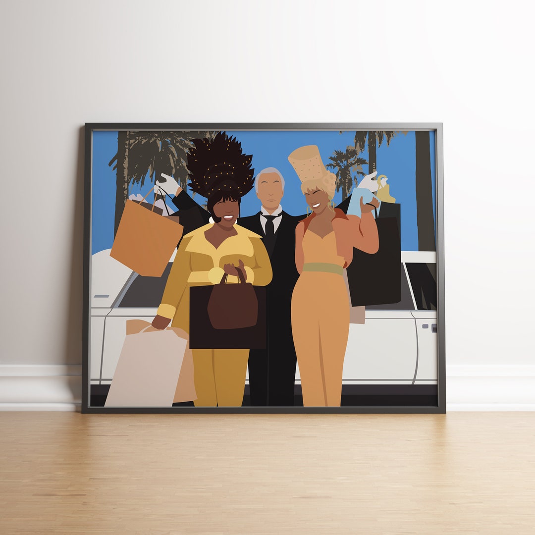 B.A.P.S., Black American Princess, Movie Inspired Wall Art Decor ...