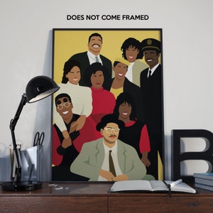 A Different World Sitcom Poster, A Different World TV Series Inspired ...