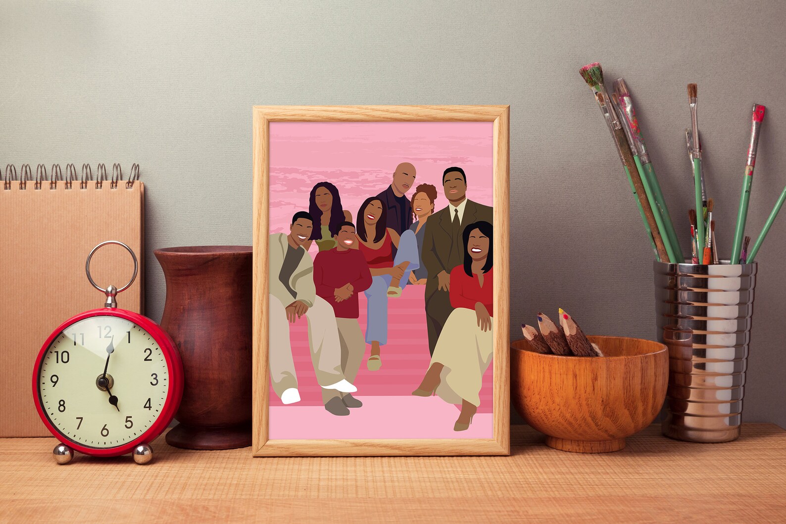 Moesha Inspired Poster Moesha Wall Art Decor Moesha Abstract | Etsy