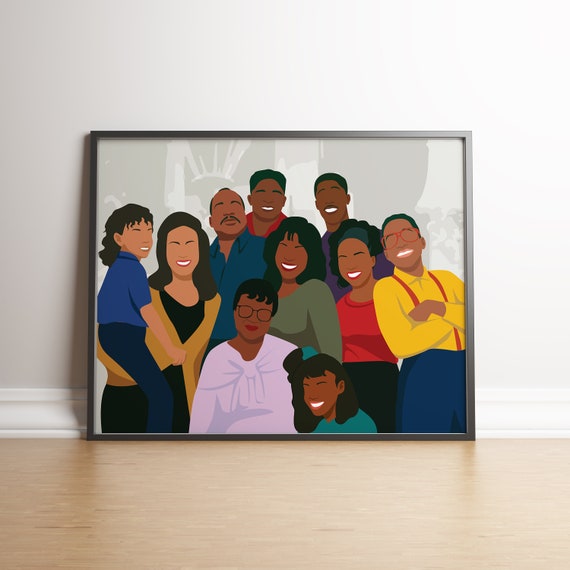 Family Matters TV Show Poster Print Classic TV Series Wall - Etsy