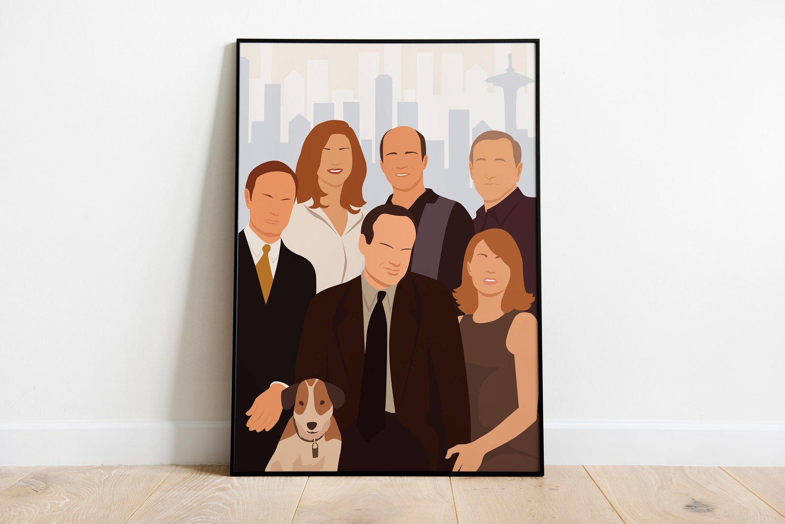 Frasier American Sitcom Poster TV Series Inspired Wall Art - Etsy