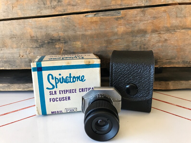 Vintage Spiratone Camera Lens Camera Eyepiece Critical Focuser Camera ...