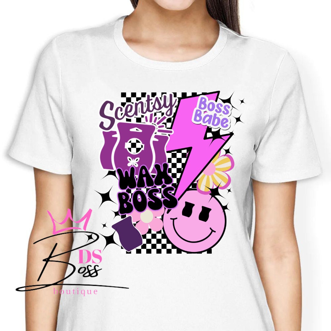 Groovy Preppy Scentsy Wax Boss Shirt - Etsy