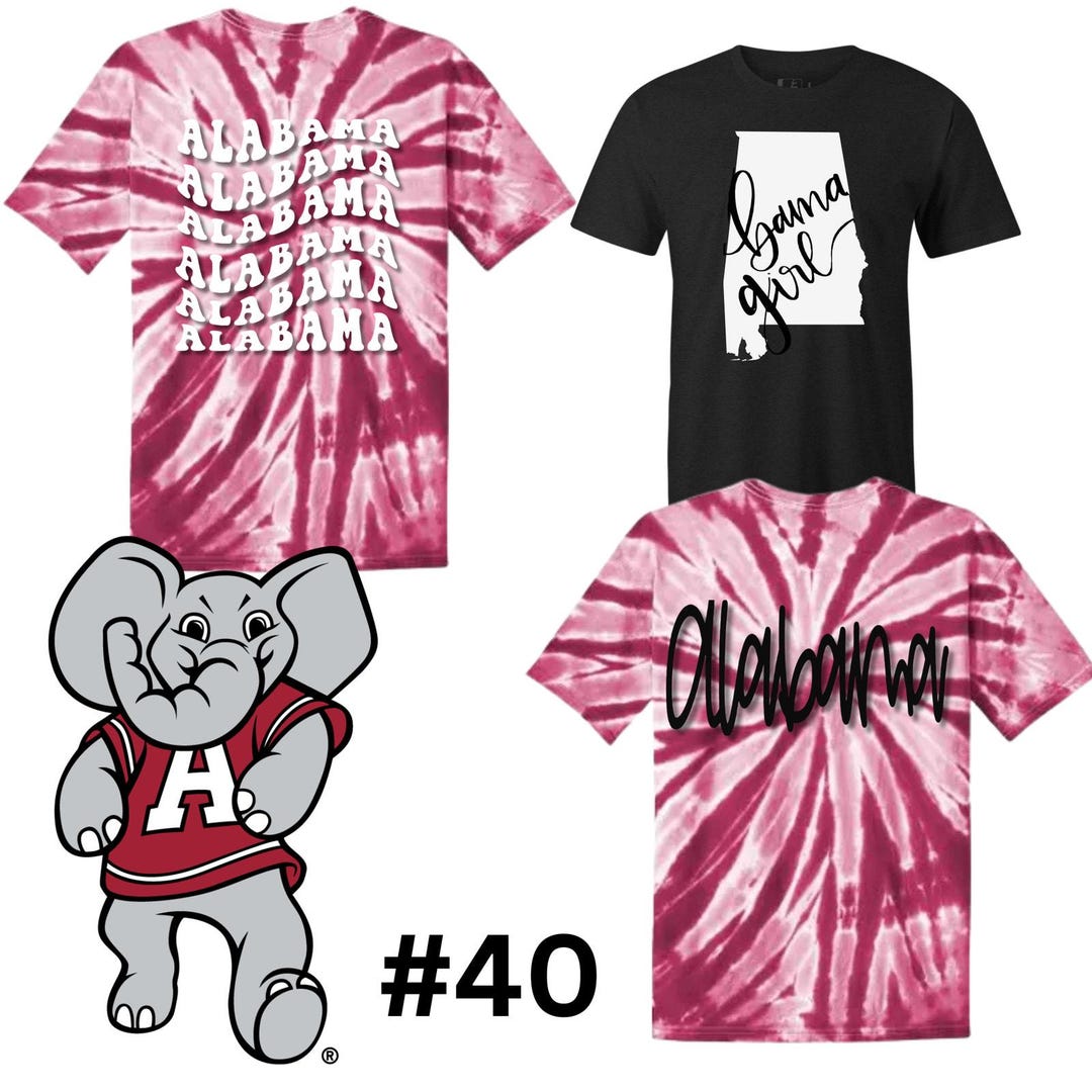University of Alabama Themed Screen Print Bundle X14 - Etsy