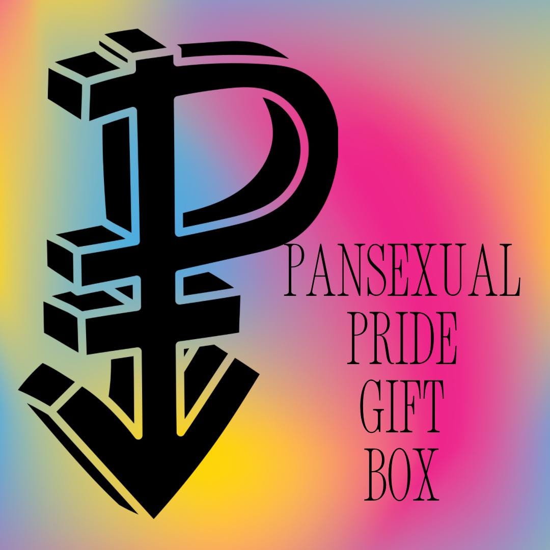 Pansexual Pride Gift Box, LGBTQIA+ Gift Box, Gift Box - Double the ...