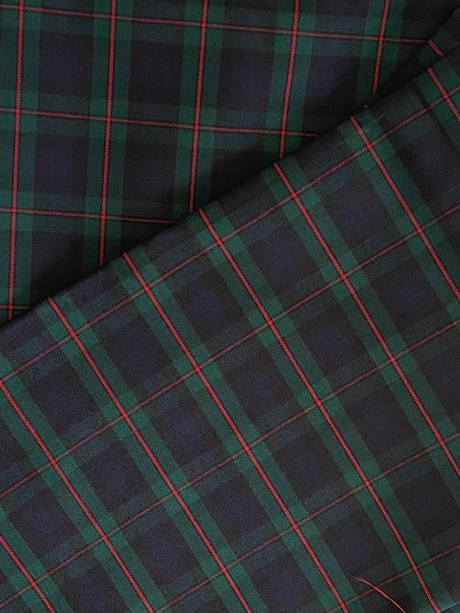 Uniform Plaid Bow - Lewis Plaid, Navy, Green and Red Uniform Plaid ...
