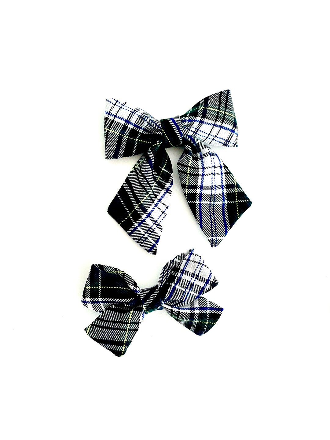 Plaid 80 Uniform Hair Bow – Sailor, Classic, or Oversized - Etsy