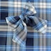 Uniform Plaid Bow Plaid 85, Sailor, Clear Blue Plaid, Classic ...