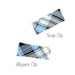 Uniform Plaid Bow Plaid 85, Sailor, Clear Blue Plaid, Classic ...