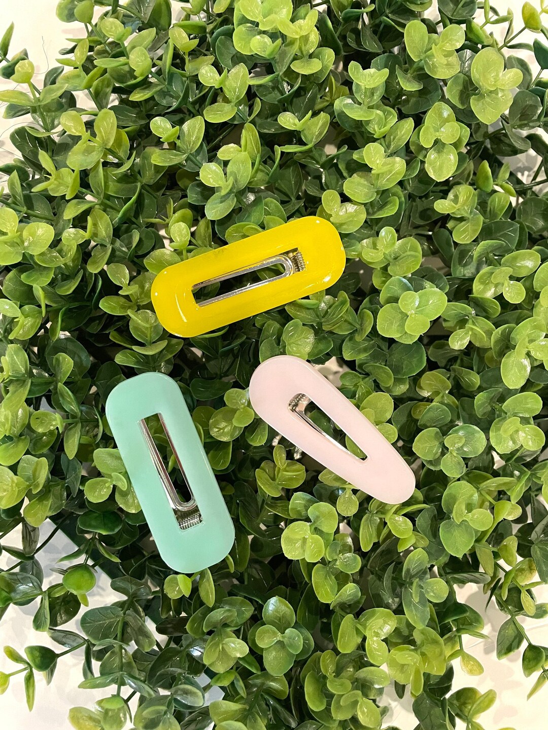 Pastel Hair Clip, Resin Hair Clip, Acrylic Hair Clip, Glitter Hair Clip ...