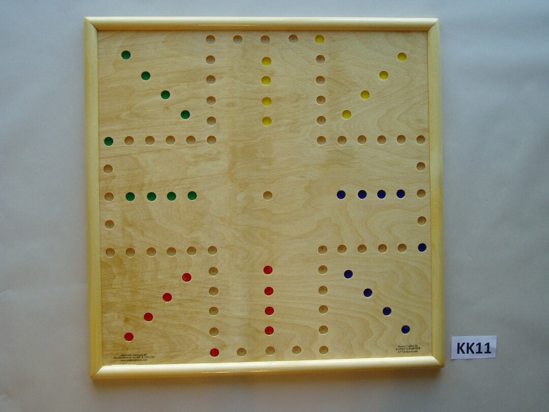 AGGRAVATION/MARBLE GAME. Wooden. 20 X 20 Inch. 4 Player. Kk11 - Etsy