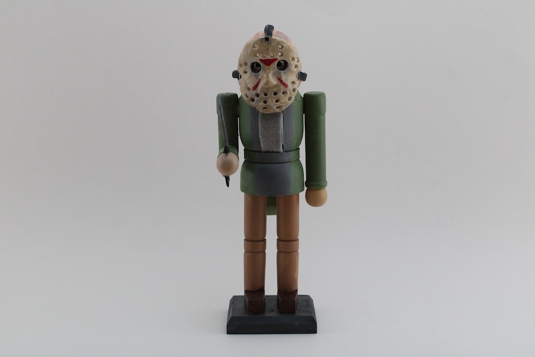 Hockey Mask Horror Nutcracker - Etsy