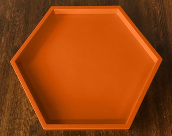 Orange Serving Tray | Etsy