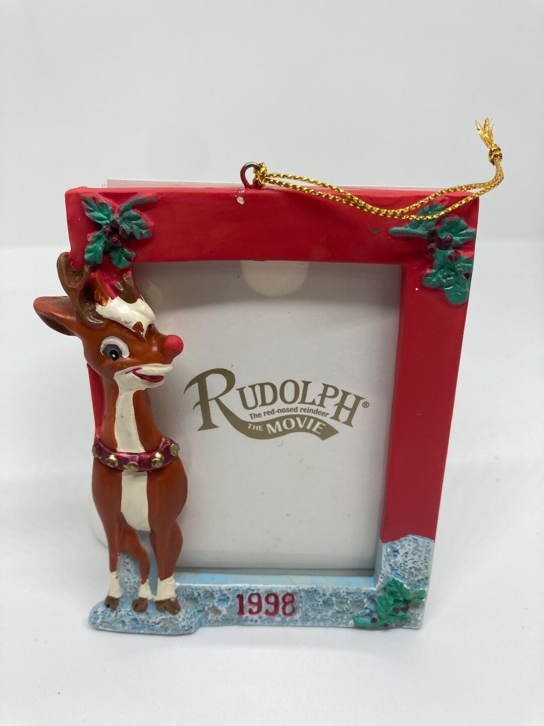 Rudolf the Red-nosed Reindeer the Movie 1998 3D Picture Frame Ornament ...