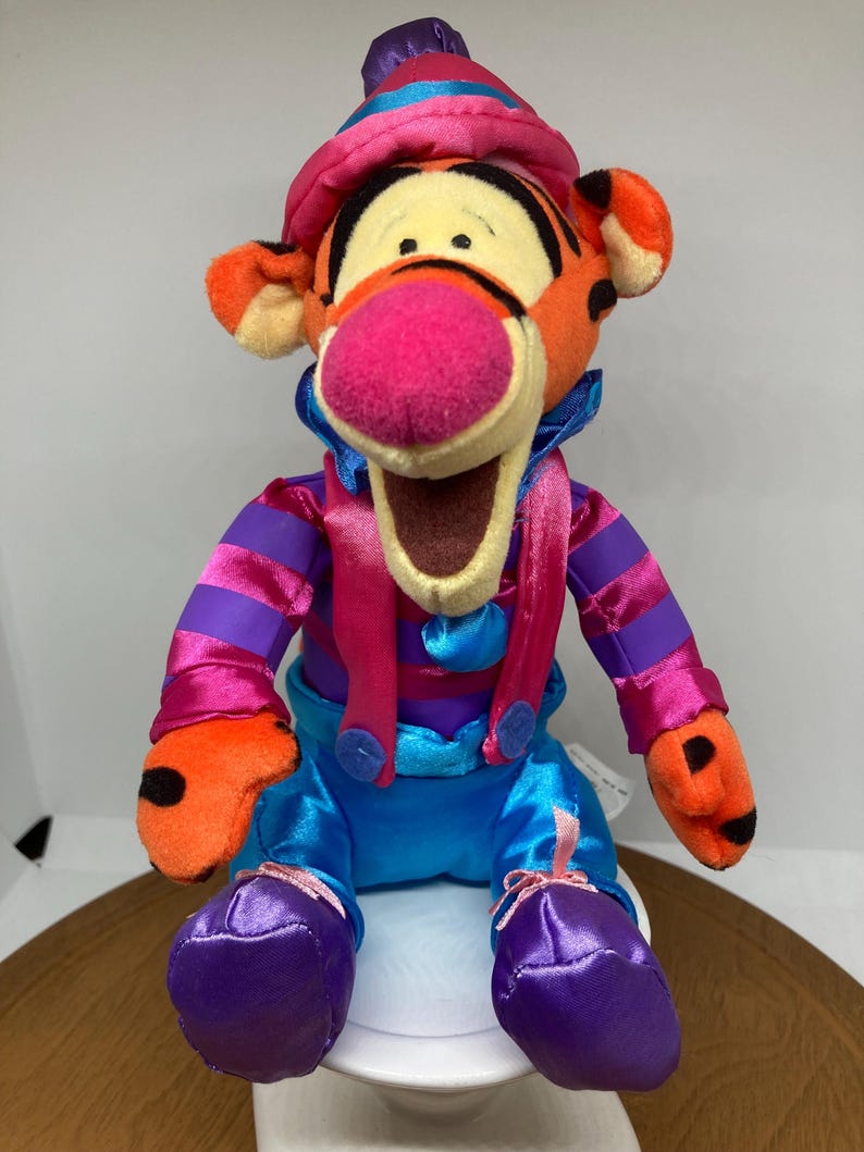 Disney Tigger Plush Circus Outfit Collection Clown Lover Tigger ...