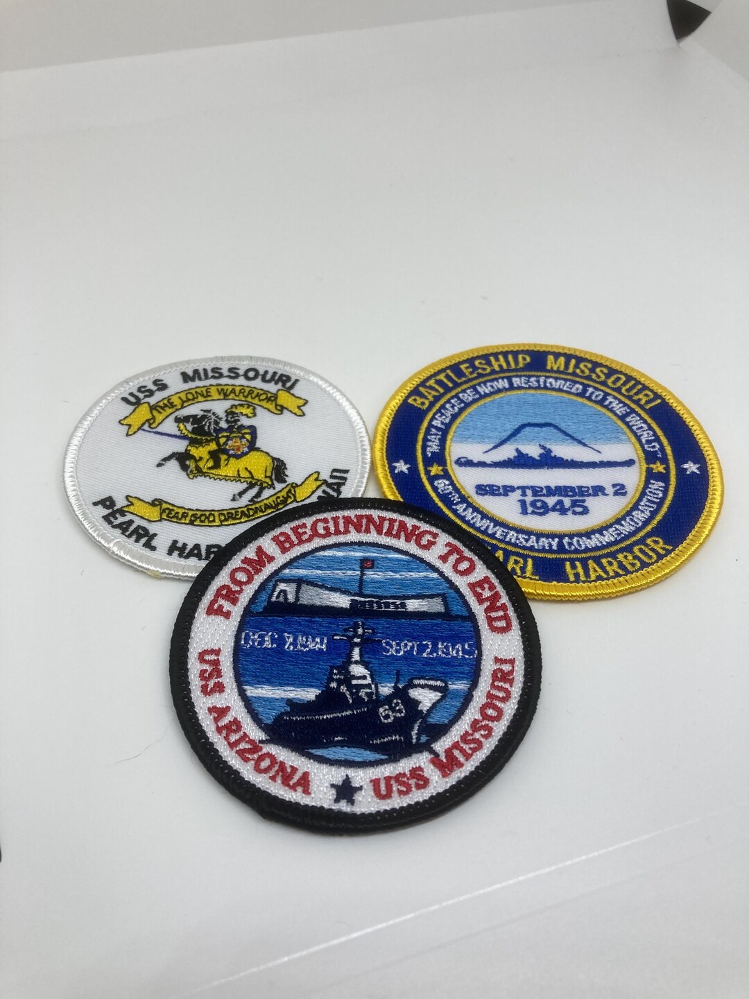 USS Missouri, Battleship Missouri, From the Beginning to End Patches ...