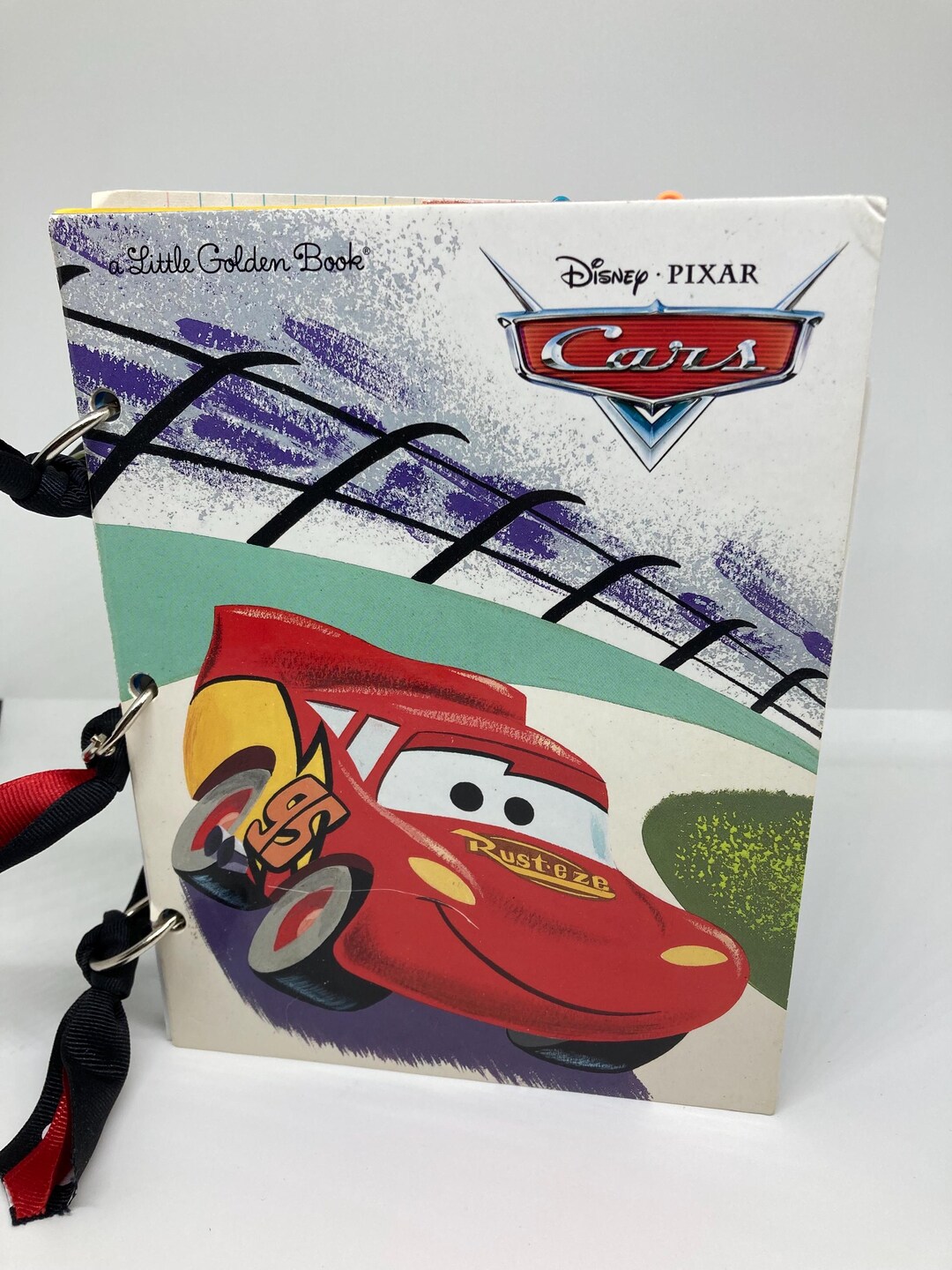 Little Golden Book Cars Movie Junk Journal Disney Pixar Scrapbook ...