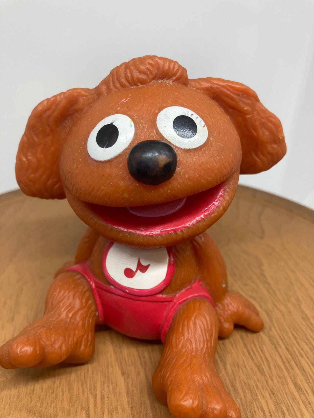 Vintage Hasbro 1985 Muppet Babies - Baby Rowlf Vinyl Toy Figure HA! Vtg ...