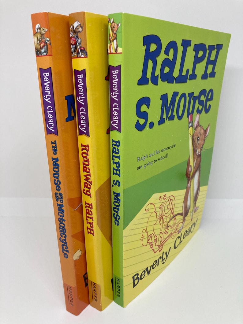 Beverly Cleary Paperback Books Ralph Scholastic Ralph S. Mouse Runaway ...