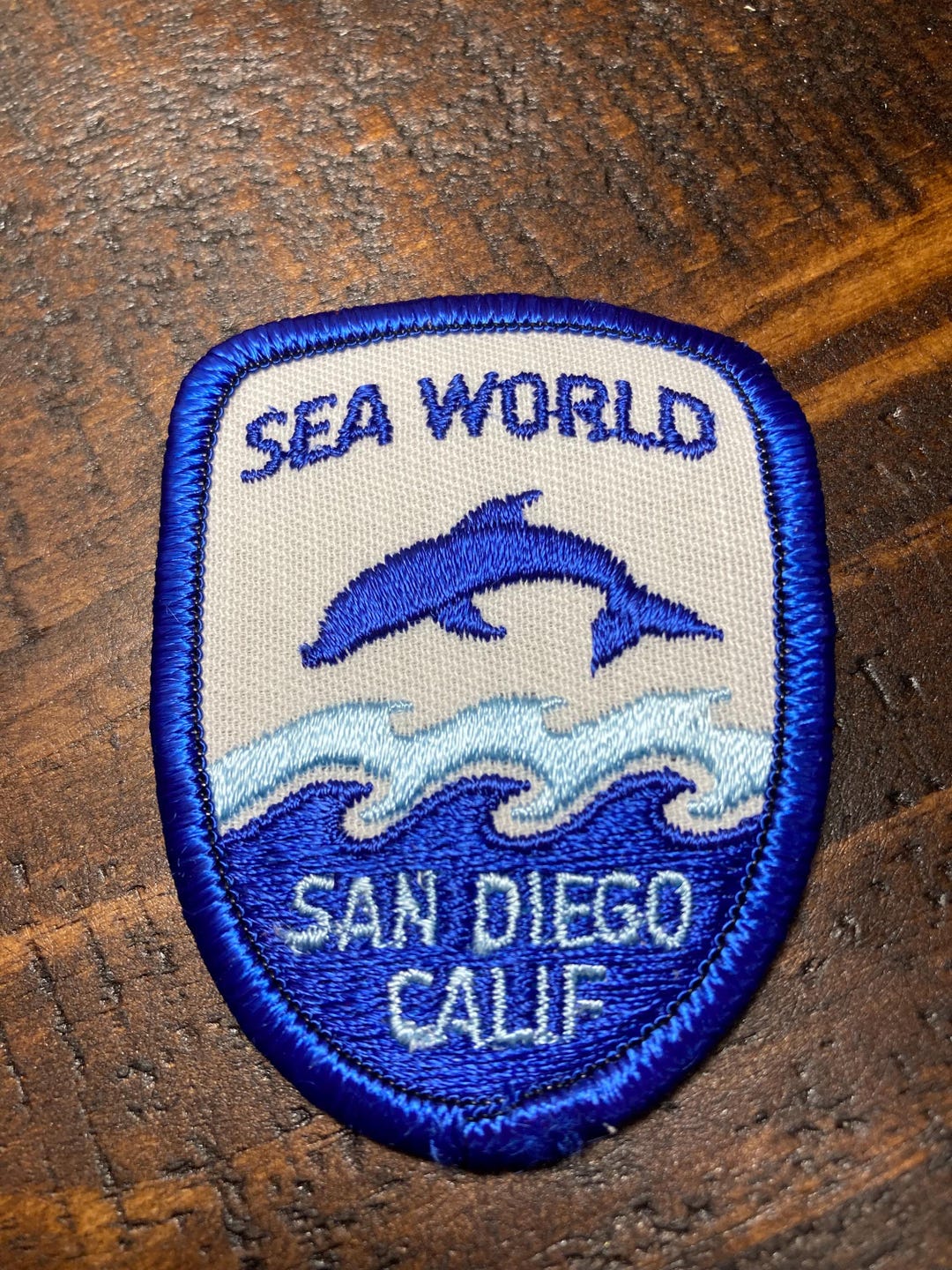 Sea World Souvenir Patch San Diego California Vtg Travel Souvenir Sea ...