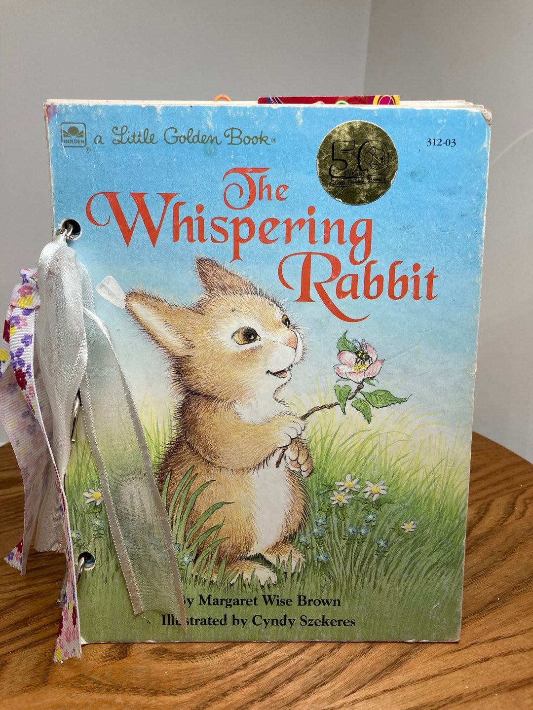 Little Golden Book Whispering Rabbit Junk Journal Memory Keeper - Etsy