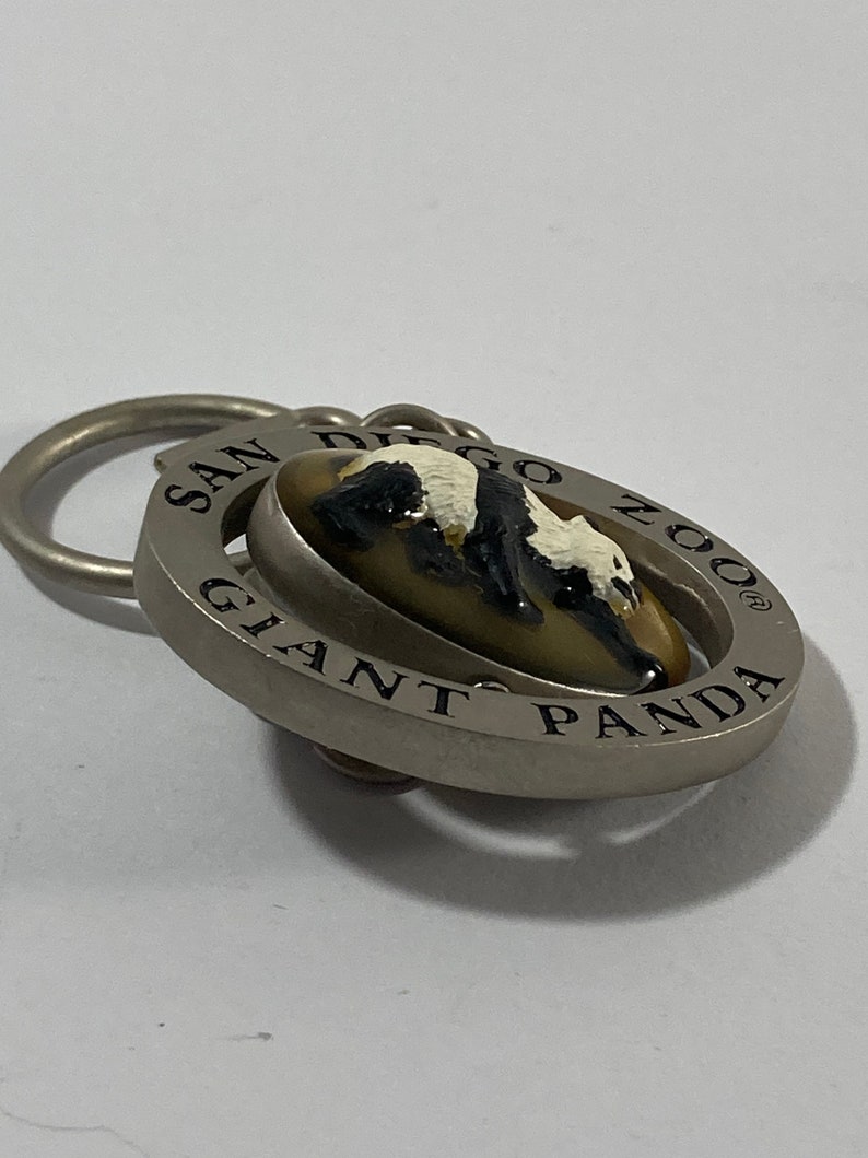 Vtg San Diego Zoo Keychain Giant Panda Souvenir Keychain | Etsy